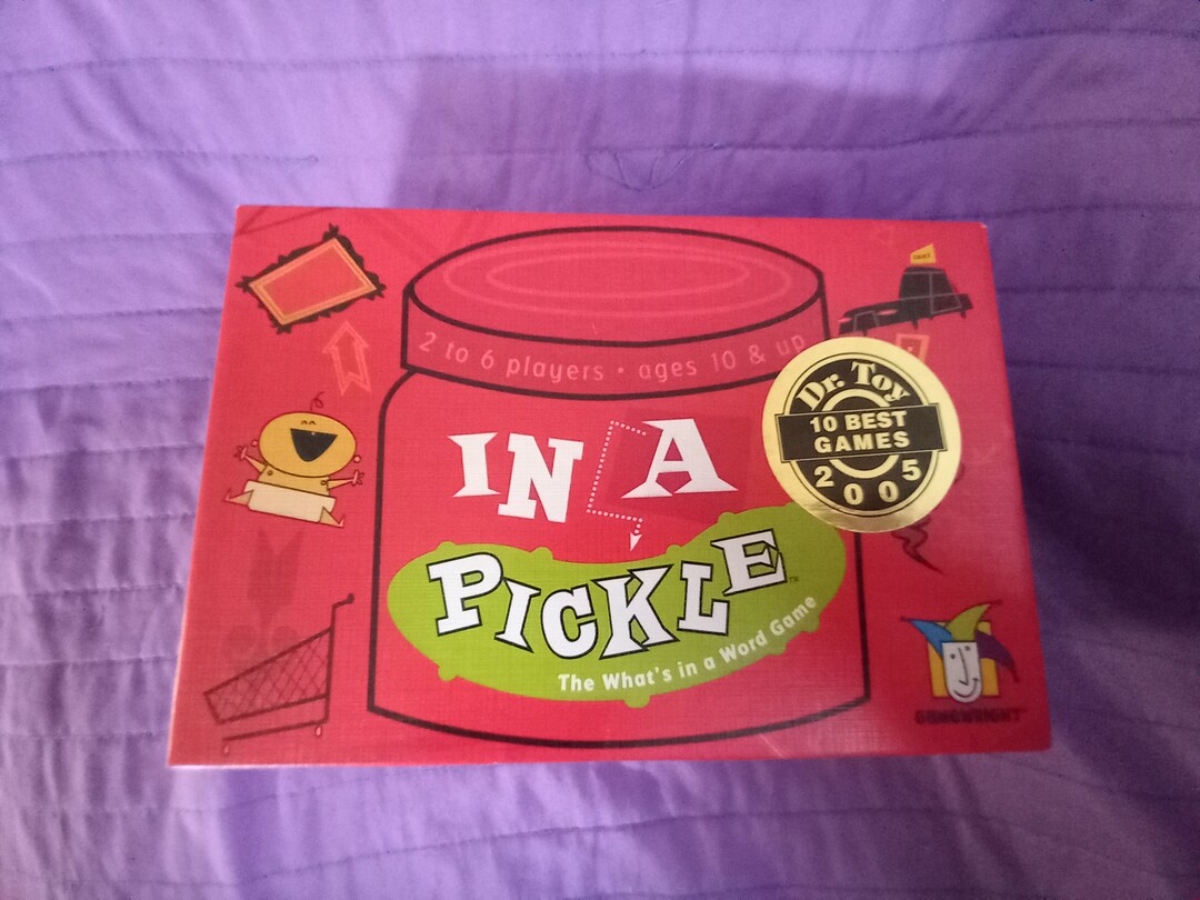 Vintage "in A Pickle" Card Game - Dr. Toy Award Winner - Etsy