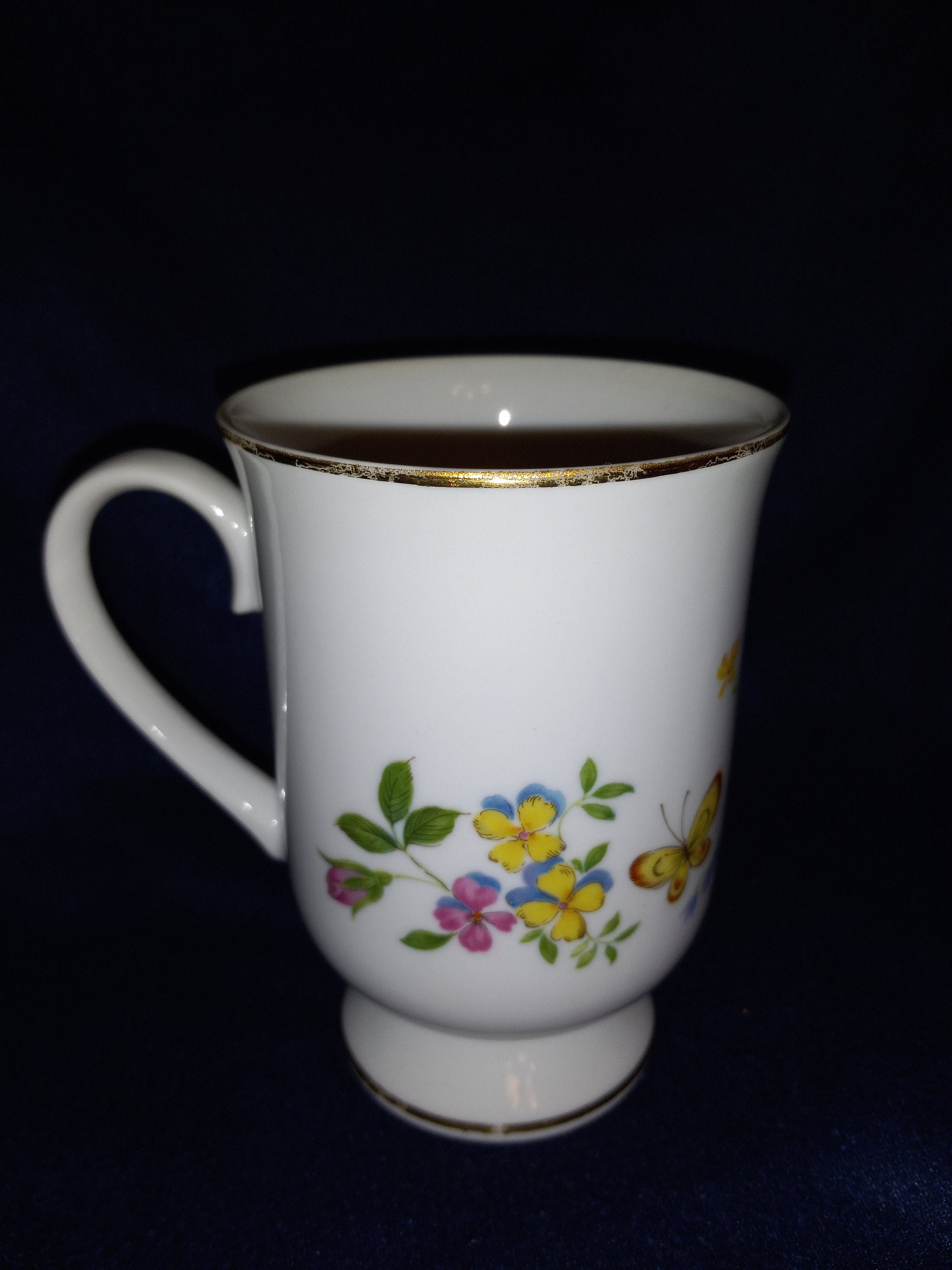 Vintage Royal Domino Spring Collection Tea/coffee Cup - Etsy