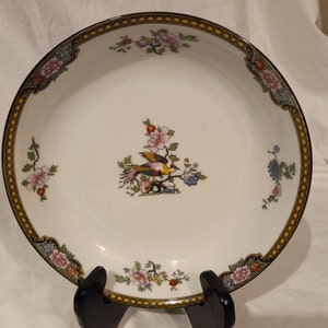 Vintage Noritake Pheasant Pattern China Soup Bowls - Etsy