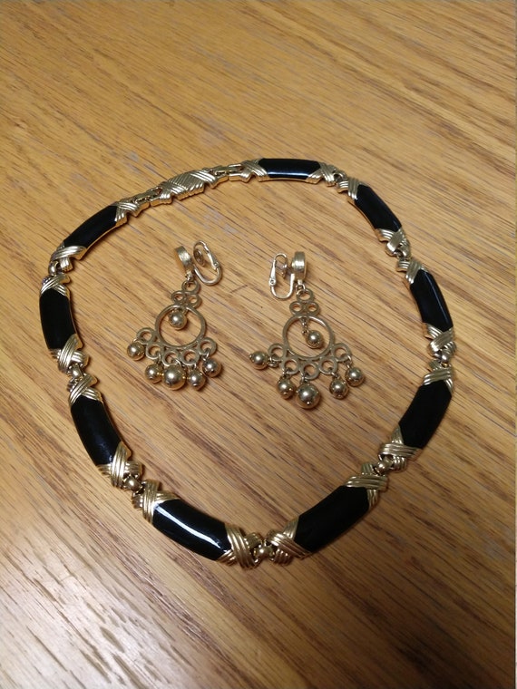 70s jewelry set - Gem
