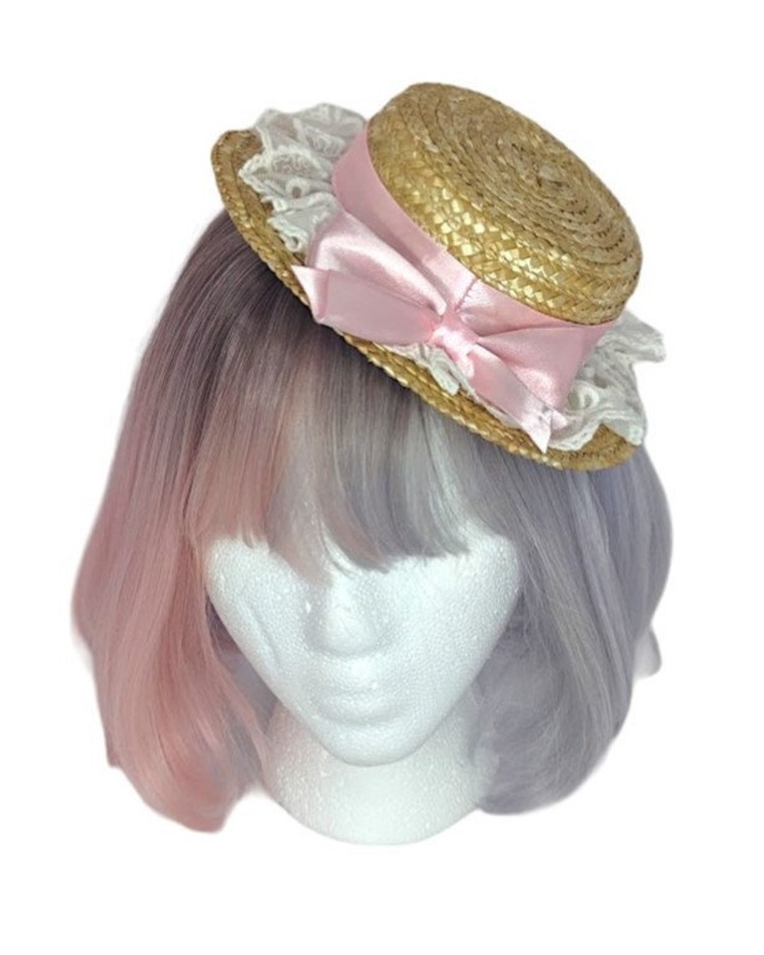 Mini Straw Hat - Etsy