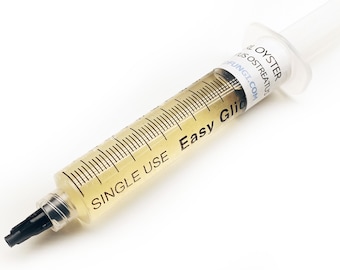 Elm Oyster Mushroom Liquid Culture Syringe Spore Free Live | Etsy