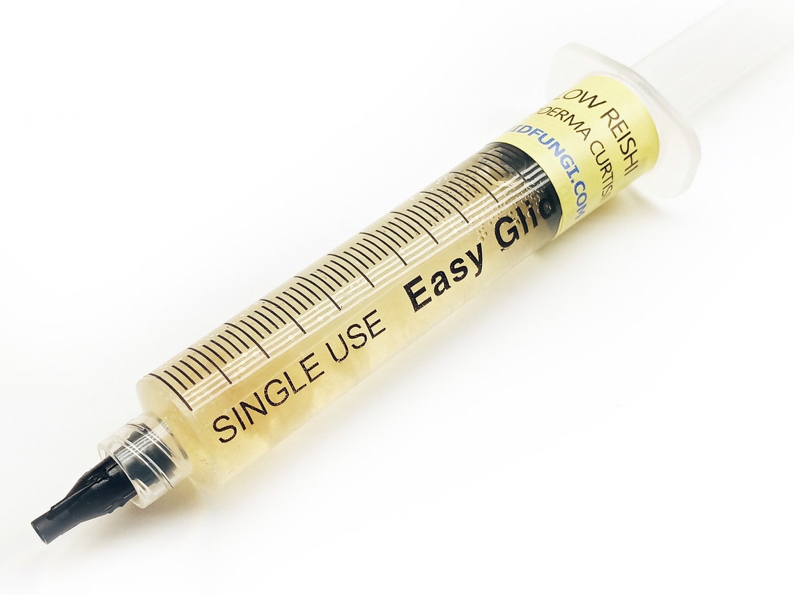 Yellow Reishi Mushroom Liquid Culture Syringe Spore Free - Etsy