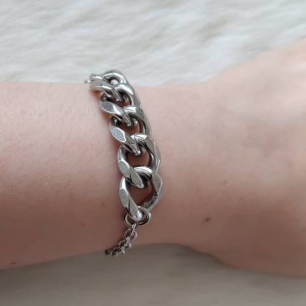 Chunky Link Bracelet - Etsy