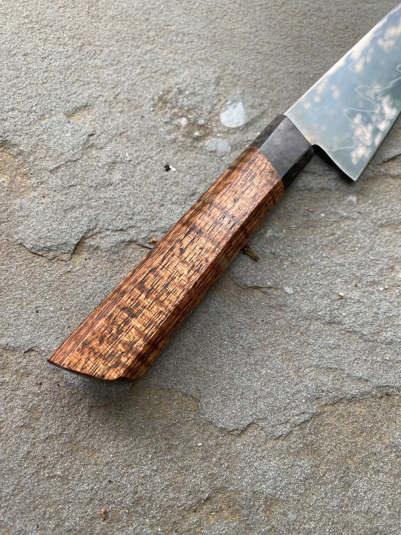 8.5 K-tip Chef's Knife With Japanese-style Hamon in - Etsy