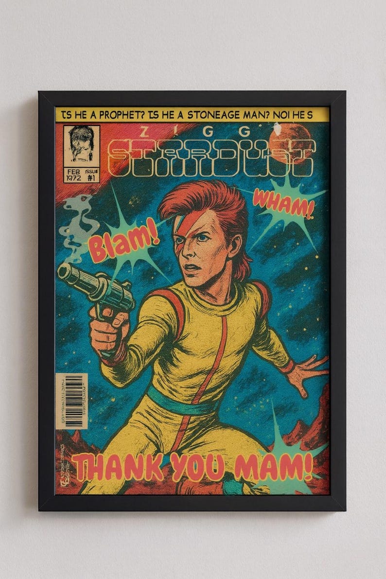 Stardust Comic Print - Etsy