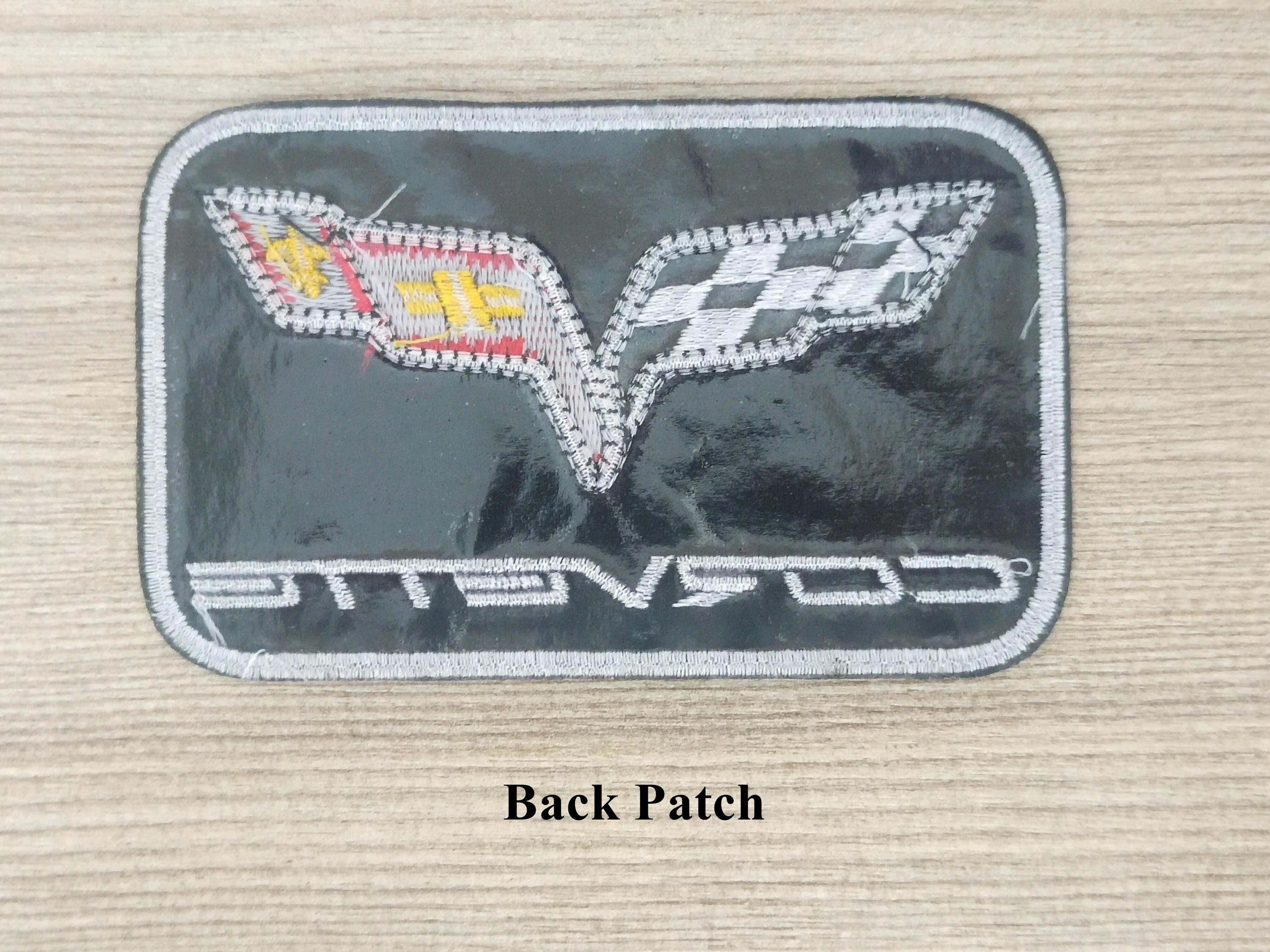 10 Pcs Chevrolet Corvette Iron on Patch: Embroidered Racing Car ...