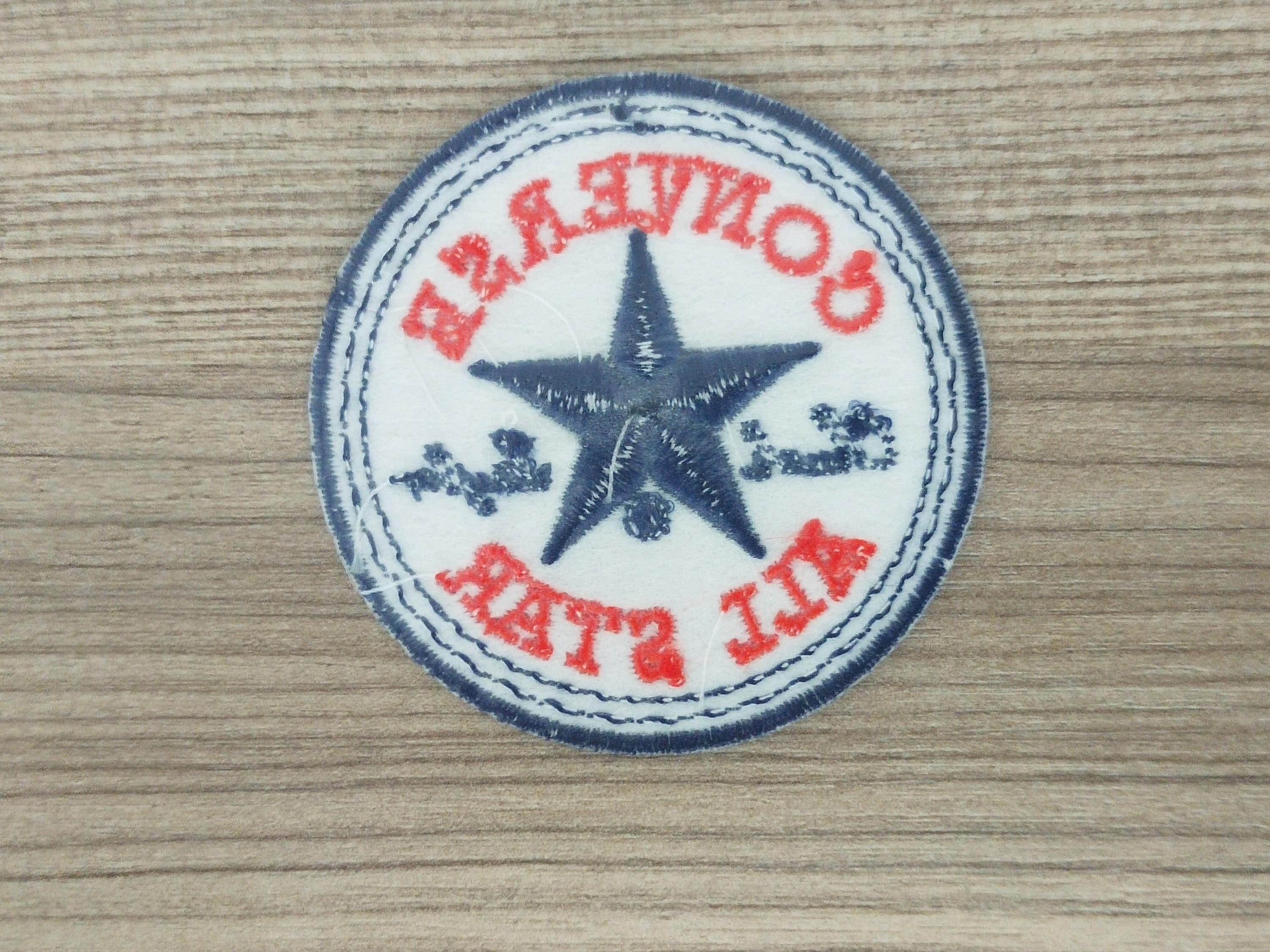 10 Converse All Star Logo Patches: Embroidered Iron-on Appliques - Etsy