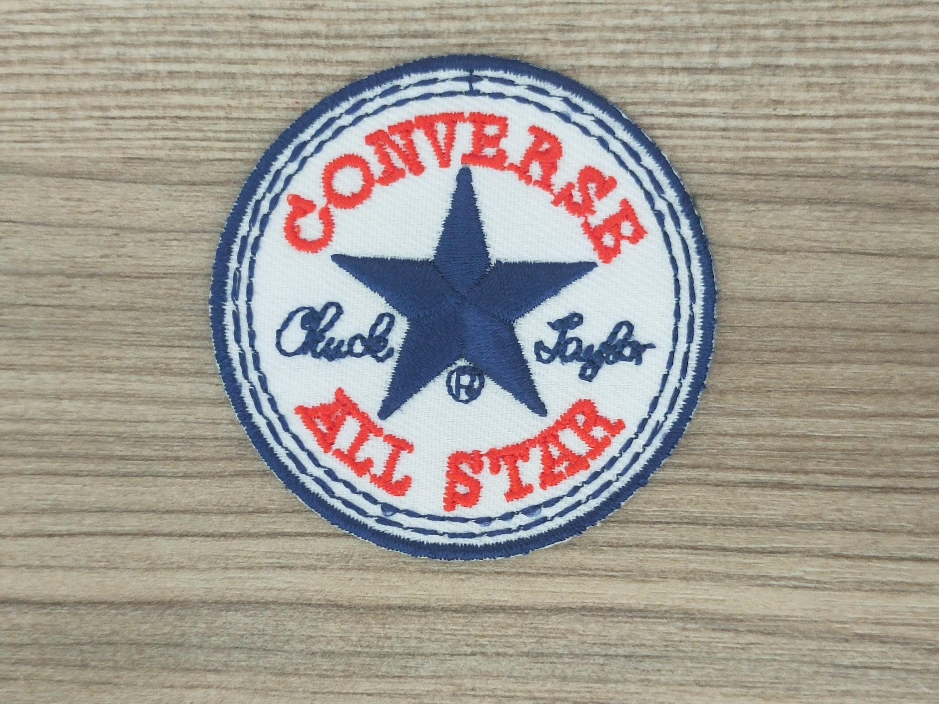 10 Converse All Star Logo Patches: Embroidered Iron-on Appliques - Etsy