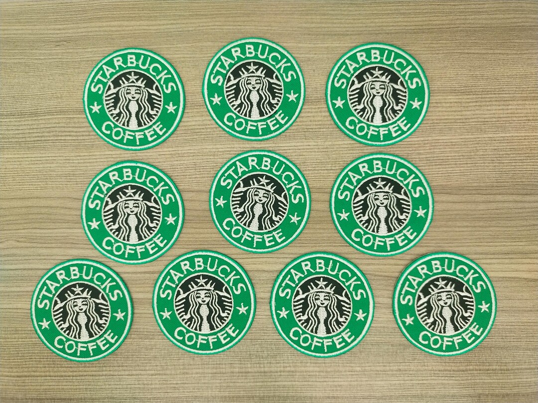 10 Pcs Starbucks Food Drink Coffee Iron on Patch Embroidered Sew-on Garment Clothing - Etsy