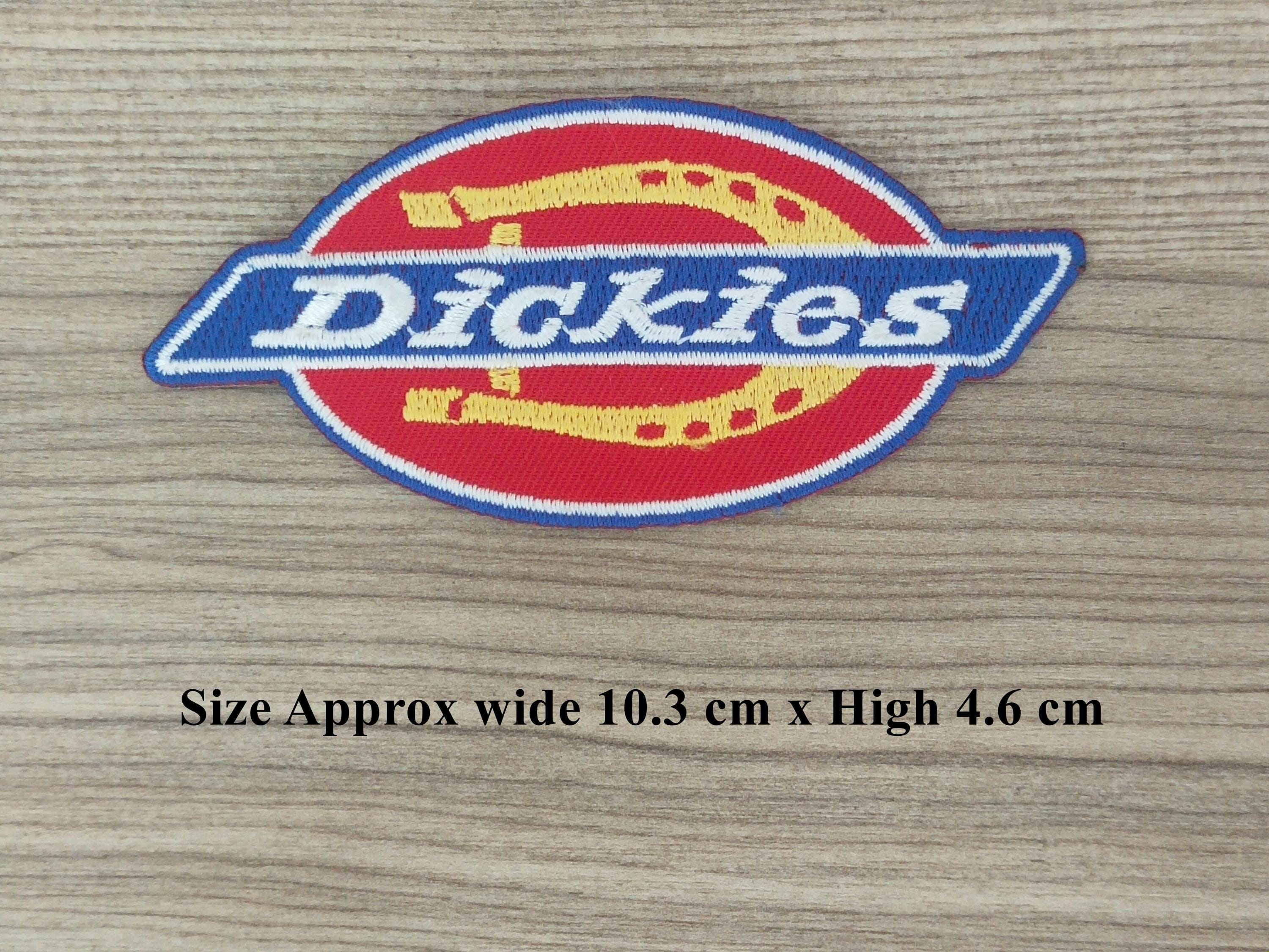 10 Dickies Iron-on Embroidered Patches: Sportswear Applique - Etsy