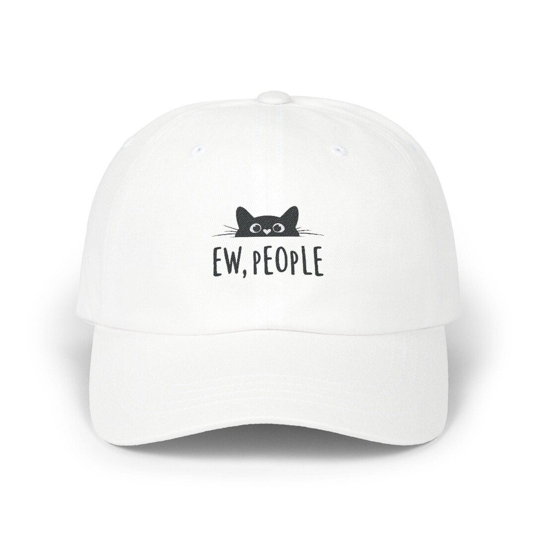 Cat Baseball Cap, Funny Cat, Cat Lover, Birthday Gift for Her and Him ...