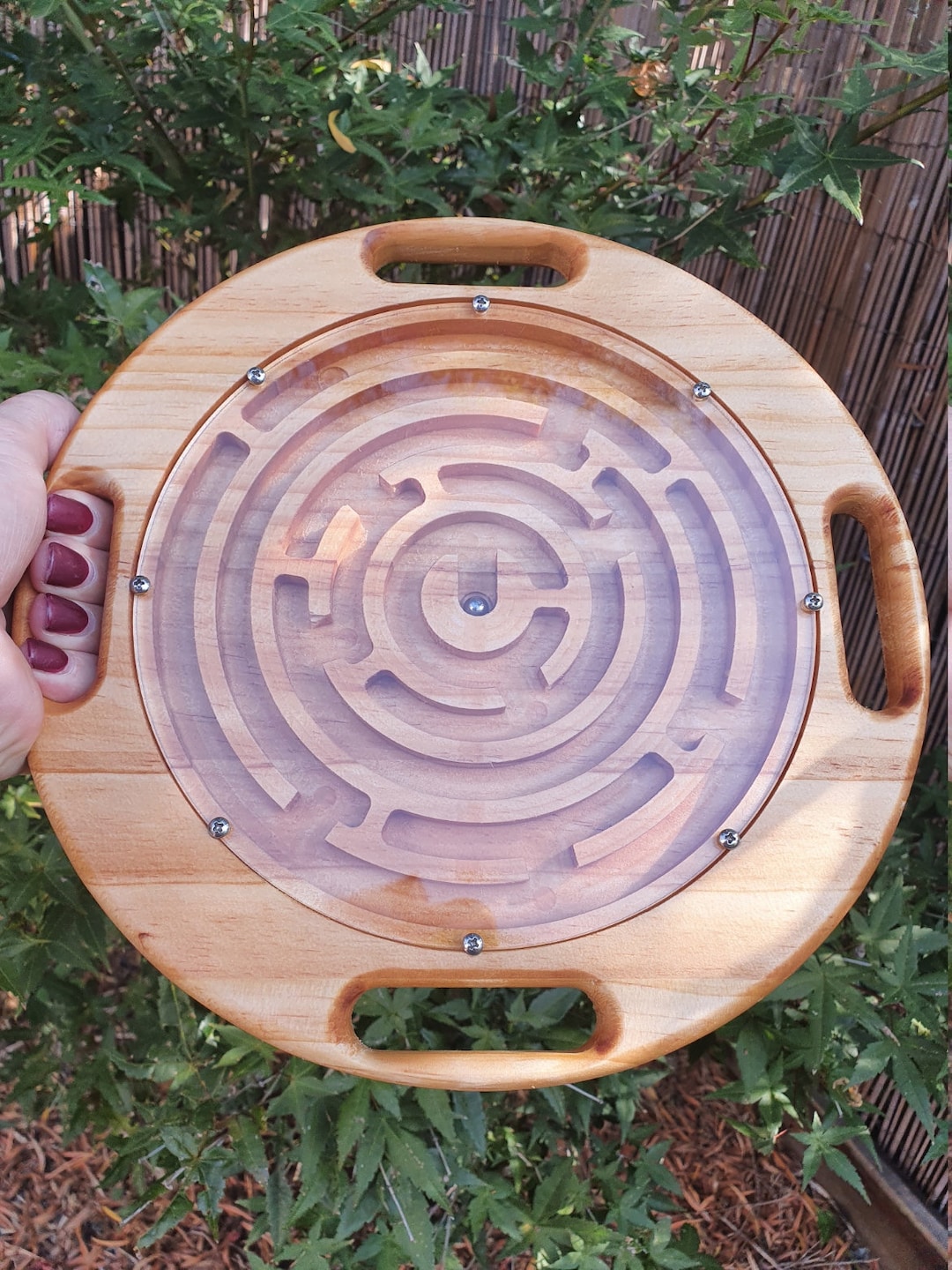 Labyrinth Maze Puzzle Handheld Mindfulness Relax Calm Meditate ...