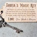 Santa's Magic Key Door Lock Christmas Xmas Magical - Etsy
