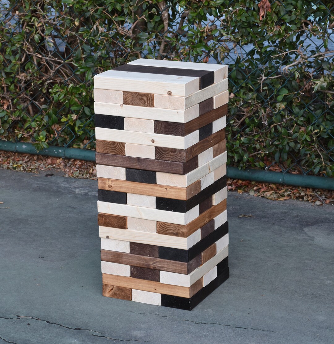 Diy Giant Block Tower Yard Game – DZED