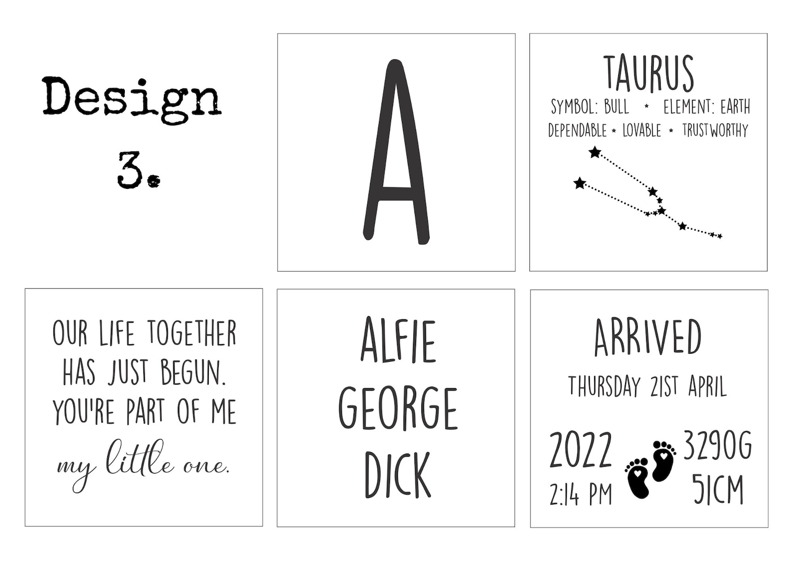 Engraved Wooden Baby Birth Block Keepsake Personalised Nursery - Etsy