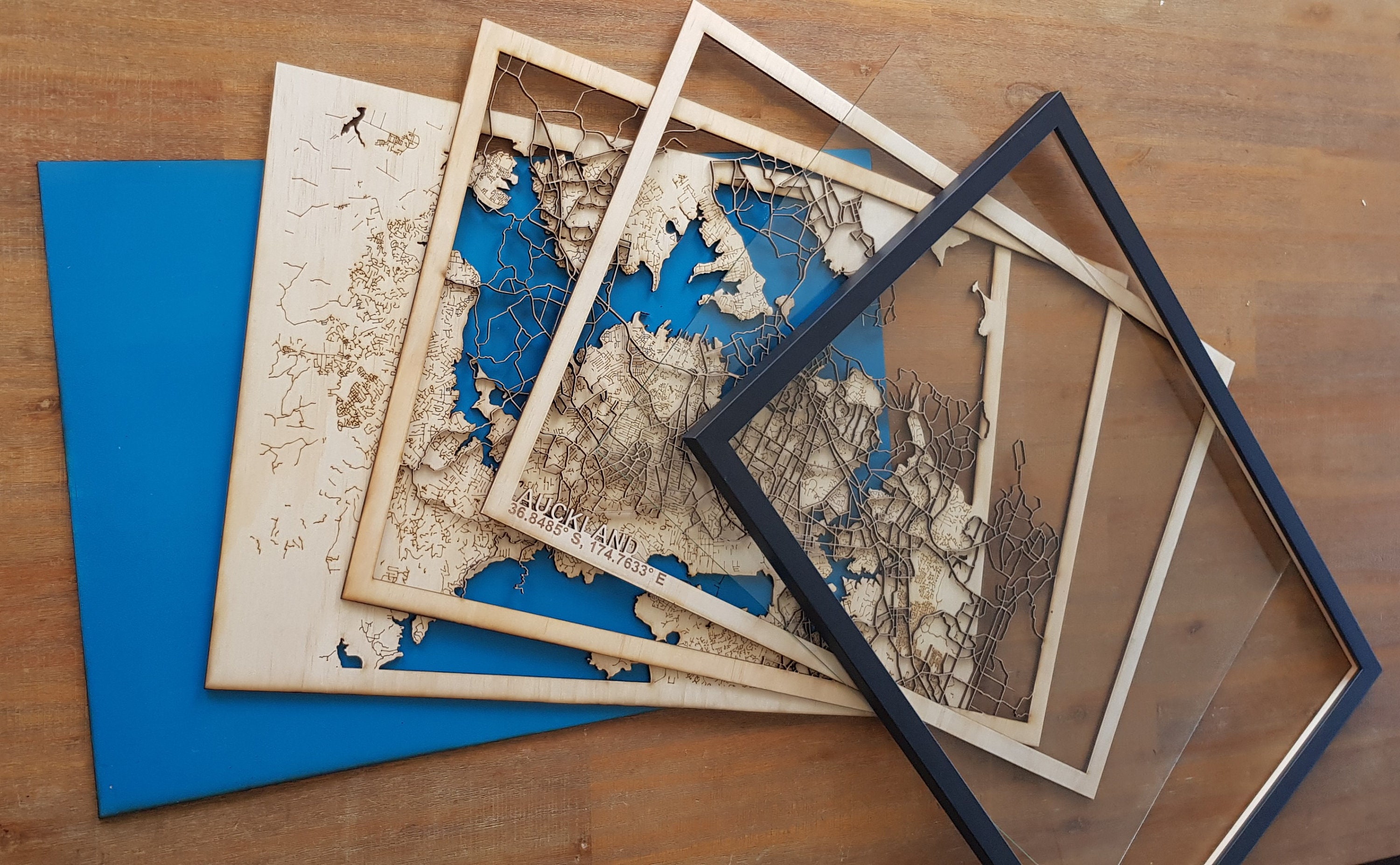 London England UK City Layered City Map Lasered Cut Ply Full - Etsy ...