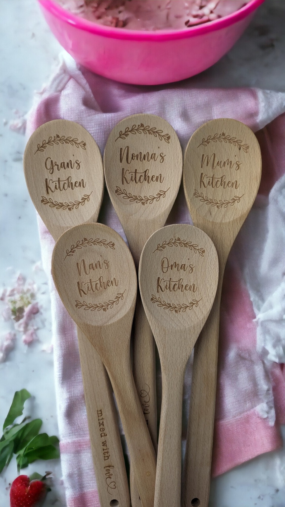 Mother's Day Wooden Spoon Gift - Mother - Nan - Mum - Mom - Nanny ...