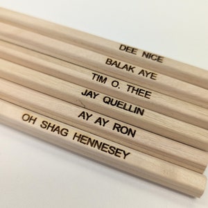 Tim O Thee Pencils - Etsy