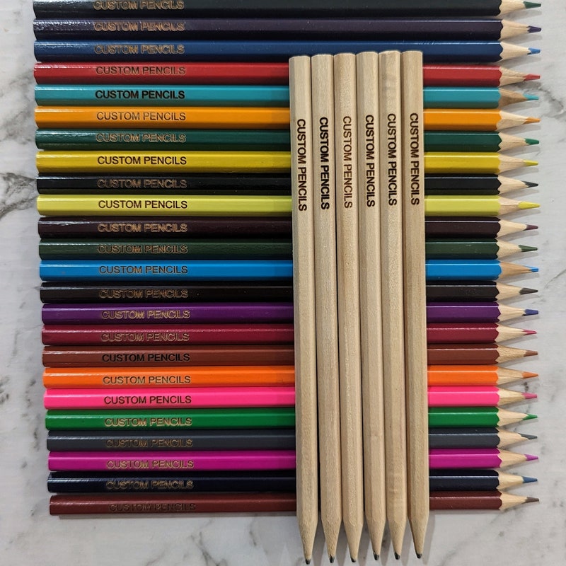 Personalized Pencils - Etsy