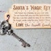 Santa's Magic Key Door Lock Christmas Xmas Magical - Etsy