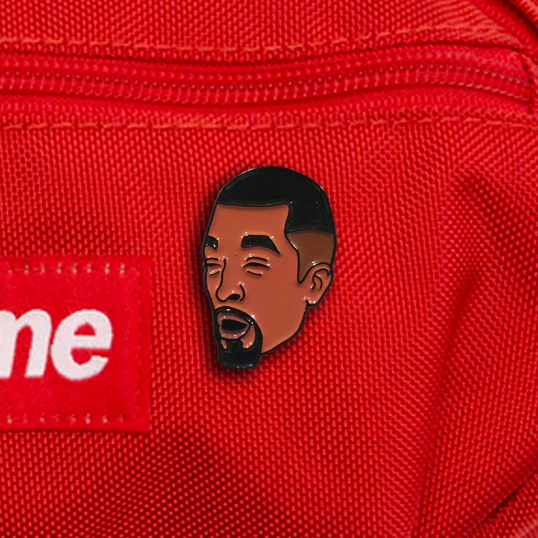 JR Squint 1" Enamel Pin - NBA Basketball Meme Pin - Etsy
