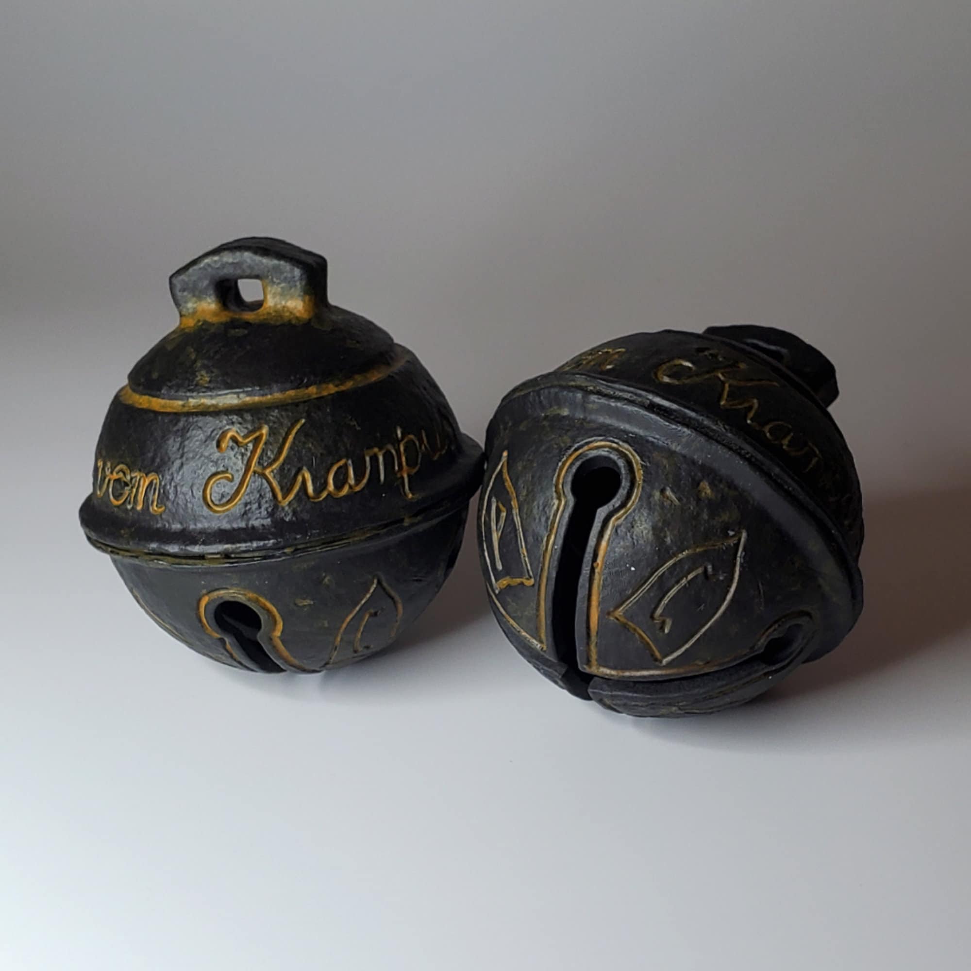 Krampus Bell 3D Print File: Gothic Christmas Ornament STL - Etsy