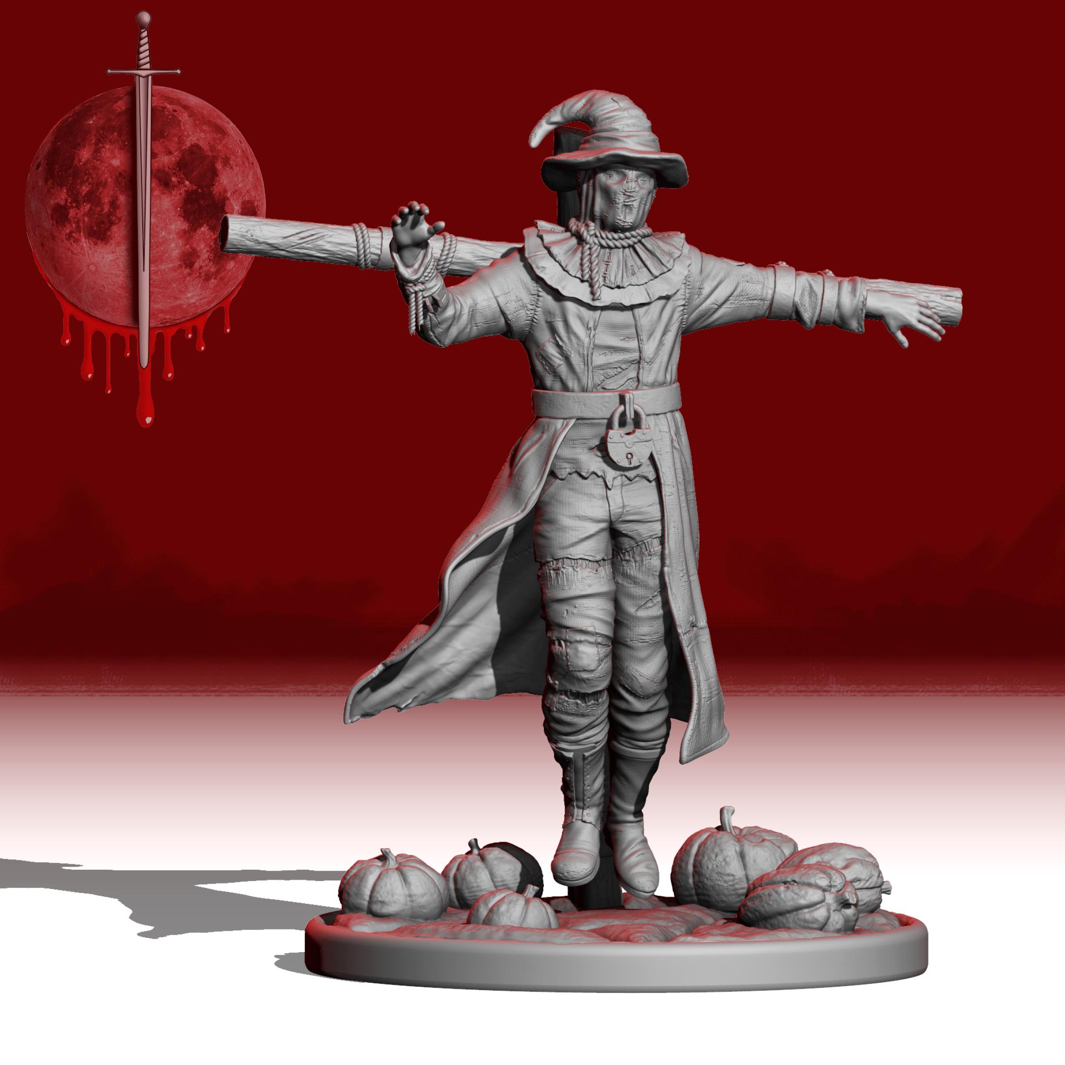 Scarecrow, 3D PRINT FILE Resin Printing, 3d Printing, STL - Etsy