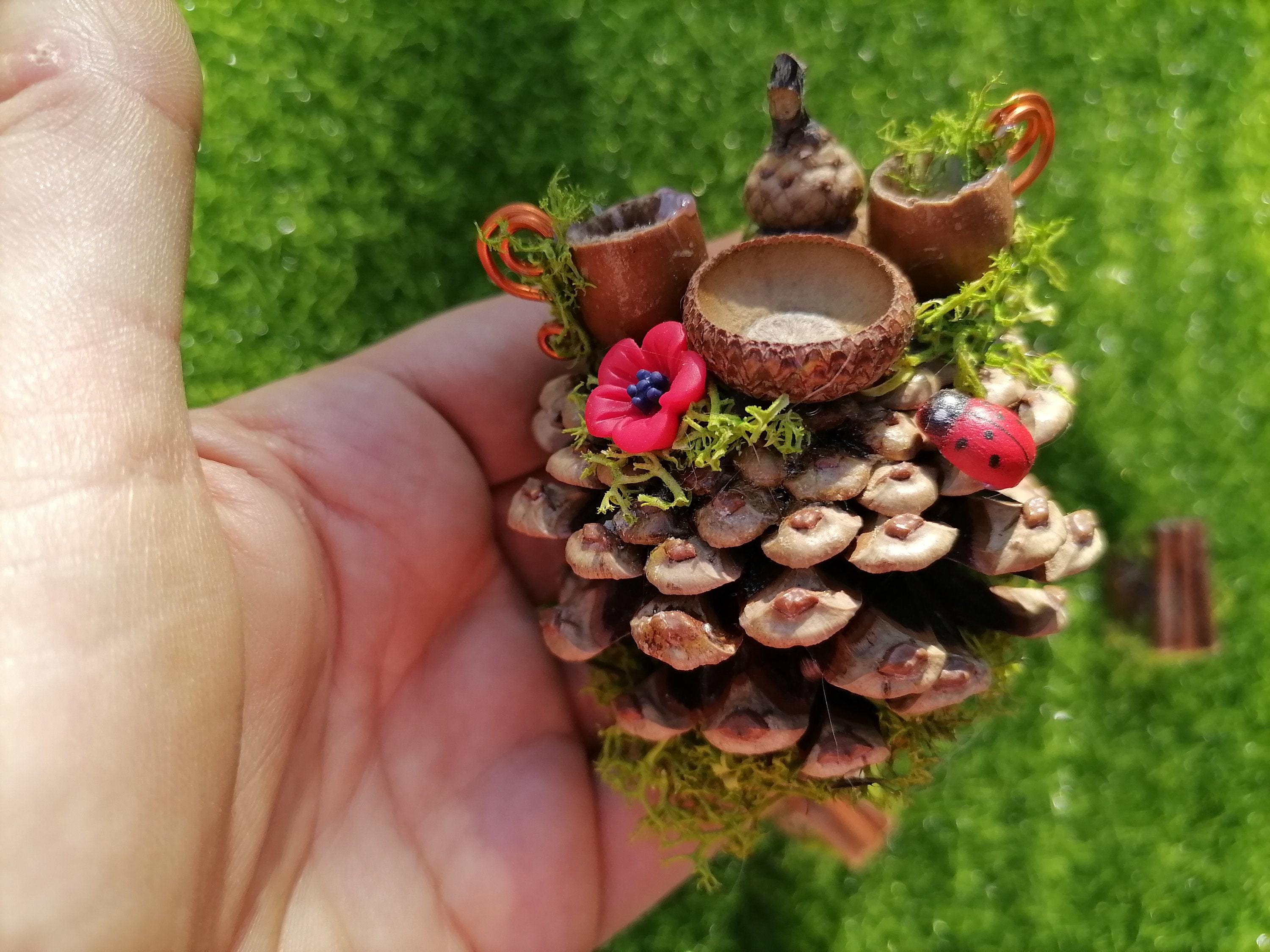 Fairy Kitchen Set Fairy Garden Furniture Fairy Table Fairy - Etsy