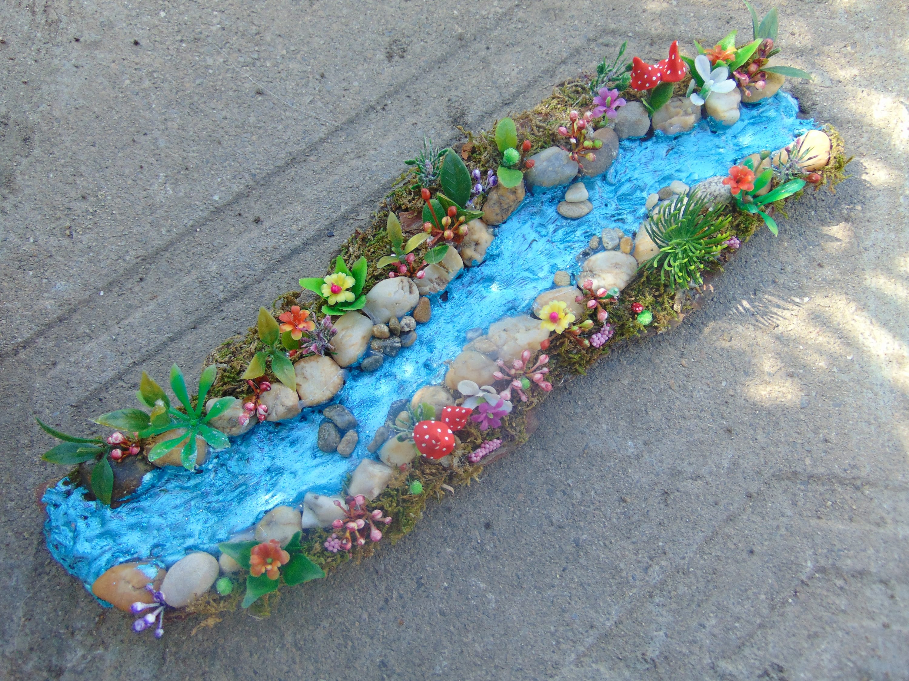 Fairy Garden River Miniature River Fairy Accessories Fairy - Etsy