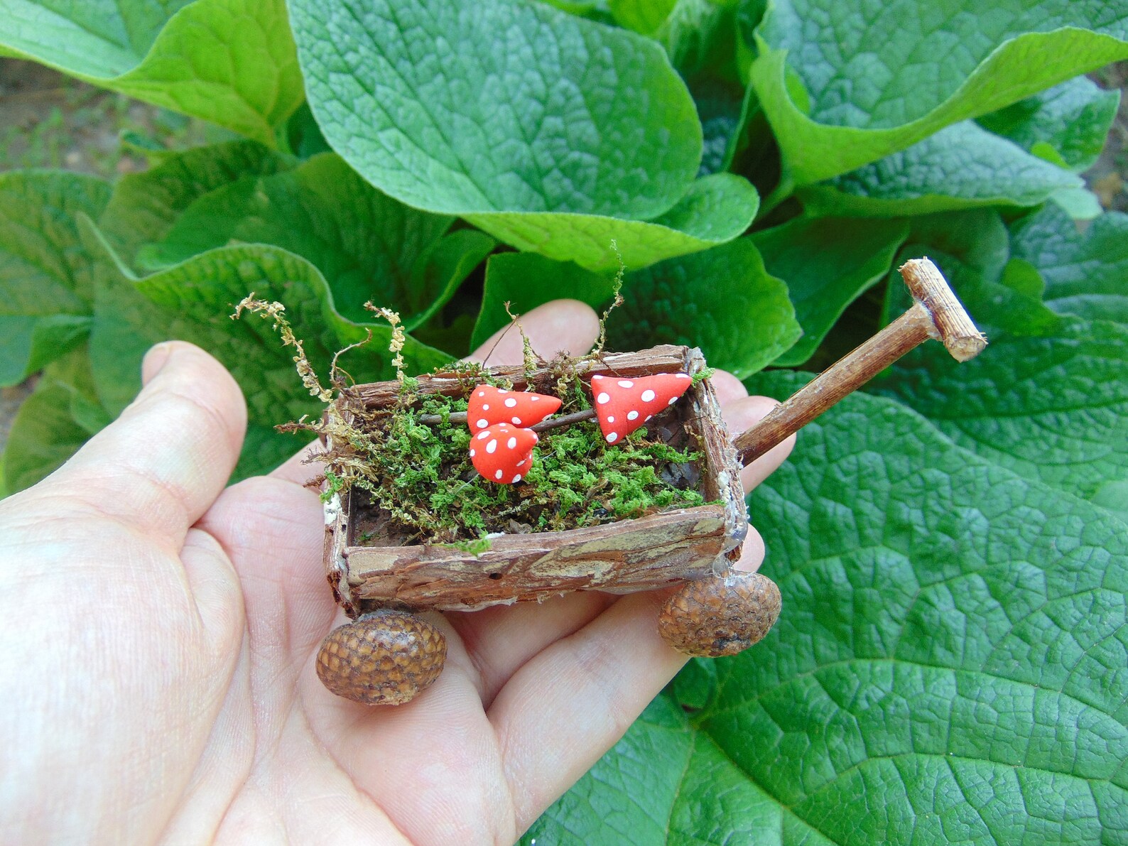 Fairy Garden Wagon Miniature Wagon Fairy Garden Accessories - Etsy
