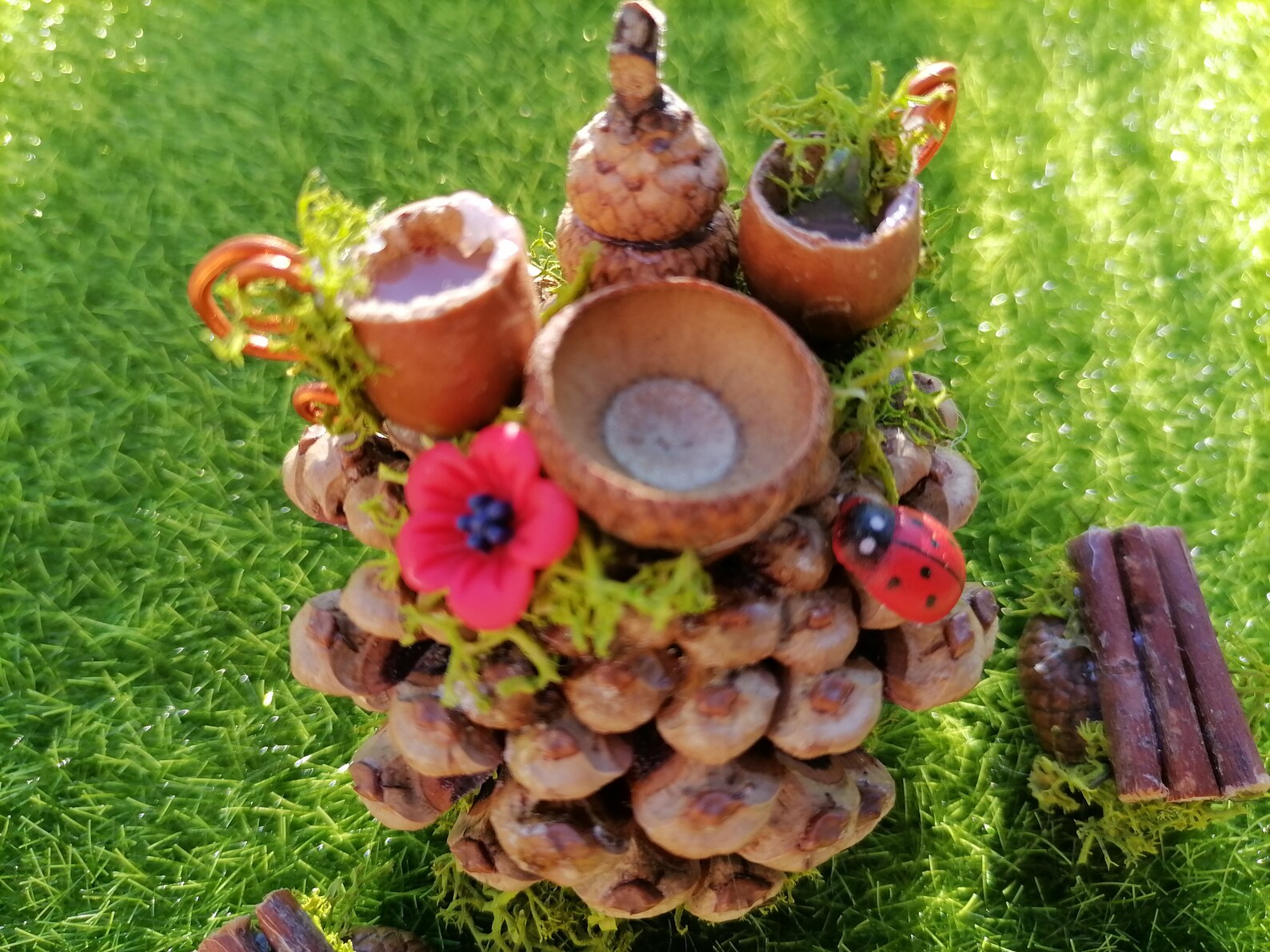 Fairy Kitchen Set Fairy Garden Furniture Fairy Table Fairy - Etsy