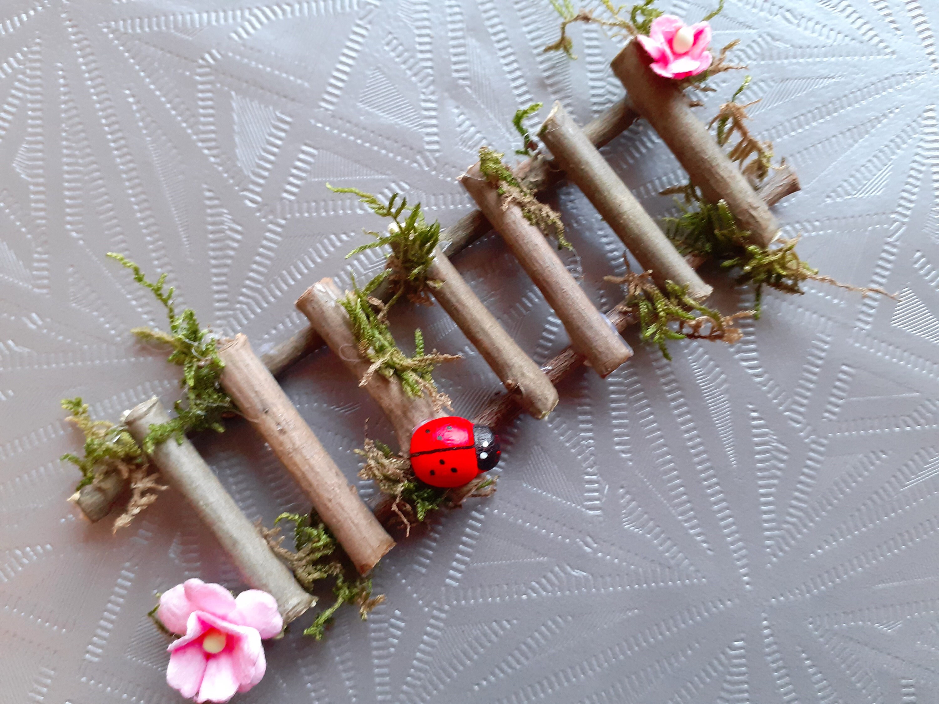 Miniature Ladder Fairy Ladder Fairy Furniture Twig Ladder - Etsy