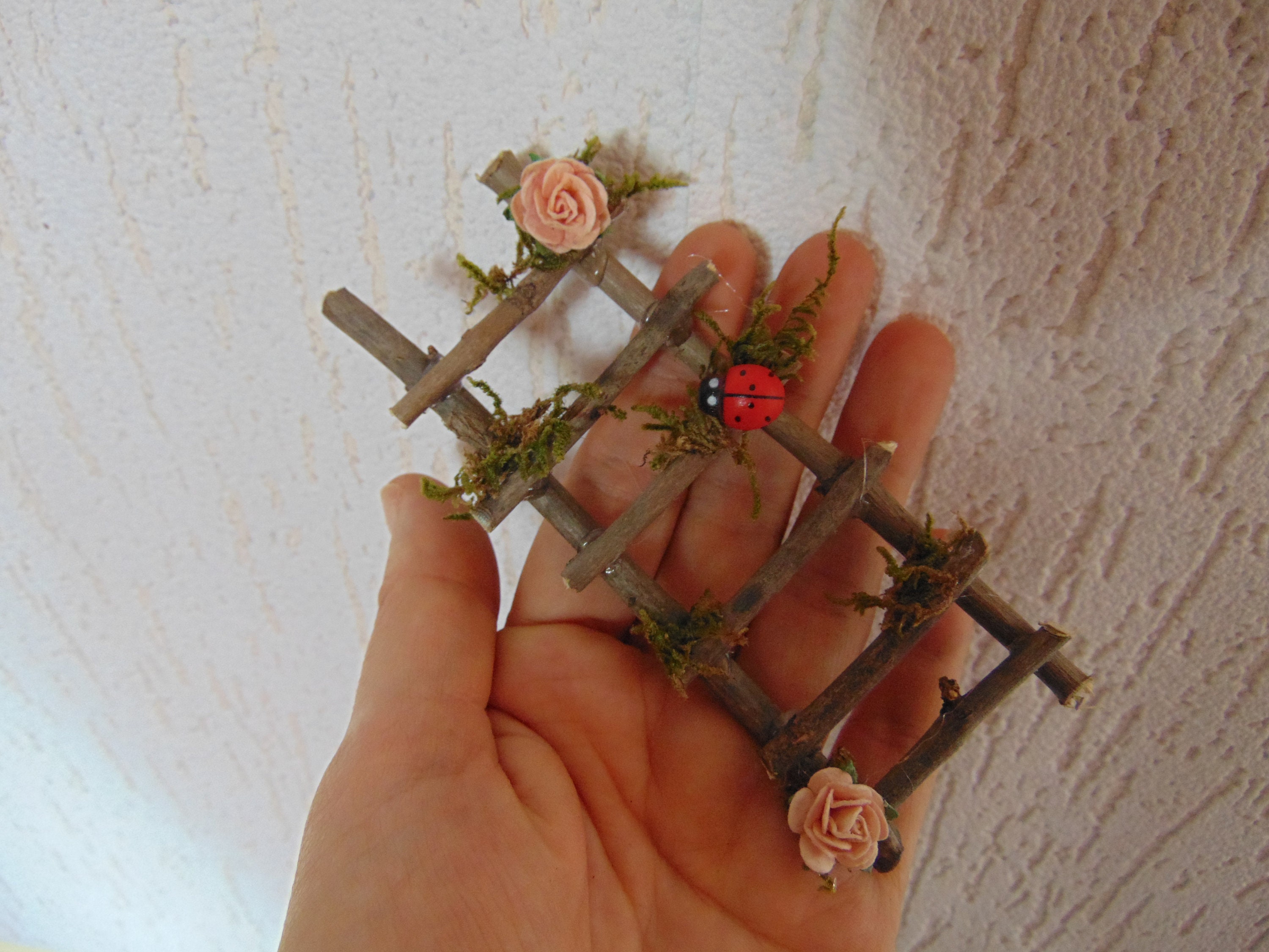 Miniature Ladder Fairy Ladder Fairy Furniture Twig Ladder - Etsy