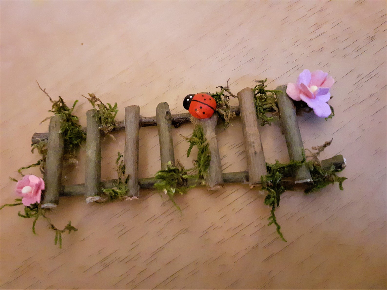 Miniature Ladder, Fairy Ladder, Fairy Furniture, Twig Ladder, Fairy ...