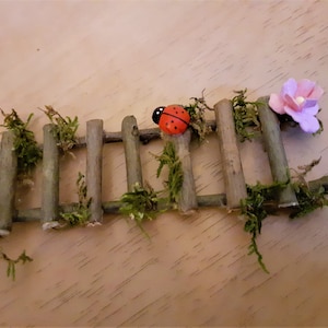 Miniature Ladder, Fairy Ladder, Fairy Furniture, Twig Ladder, Fairy ...