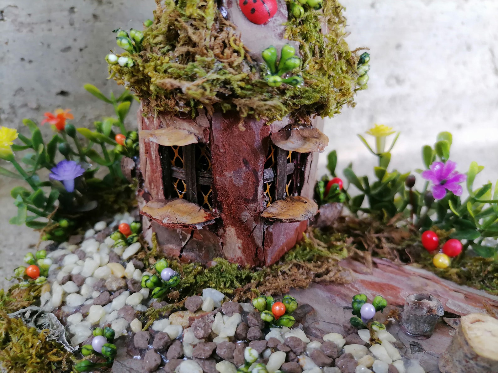 Tiny Fairy House Fairy Cottage Miniature House Miniature - Etsy