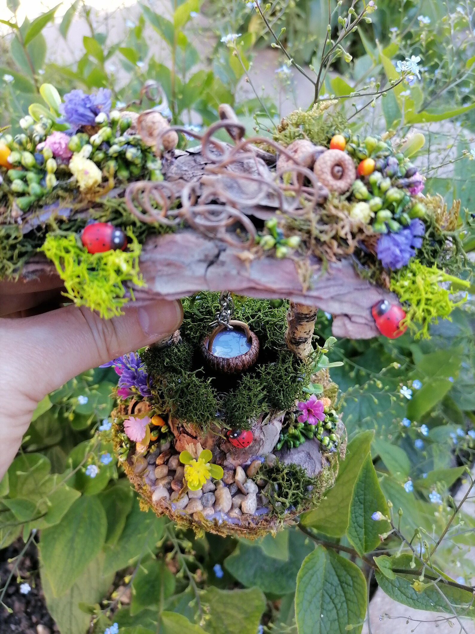 Wishing Well Fairy Garden Well Miniature Well Mini Garden | Etsy