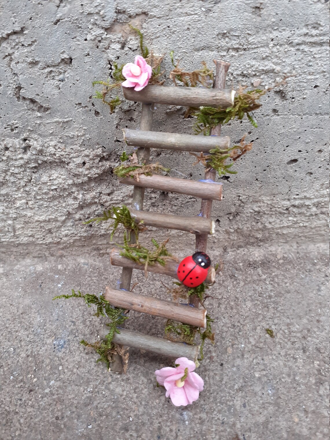 Miniature Ladder Fairy Ladder Fairy Furniture Twig Ladder - Etsy