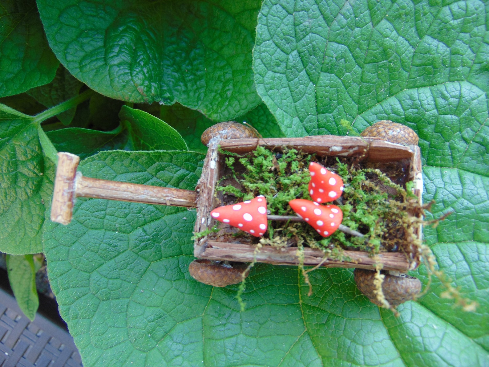 Fairy Garden Wagon Miniature Wagon Fairy Garden Accessories - Etsy