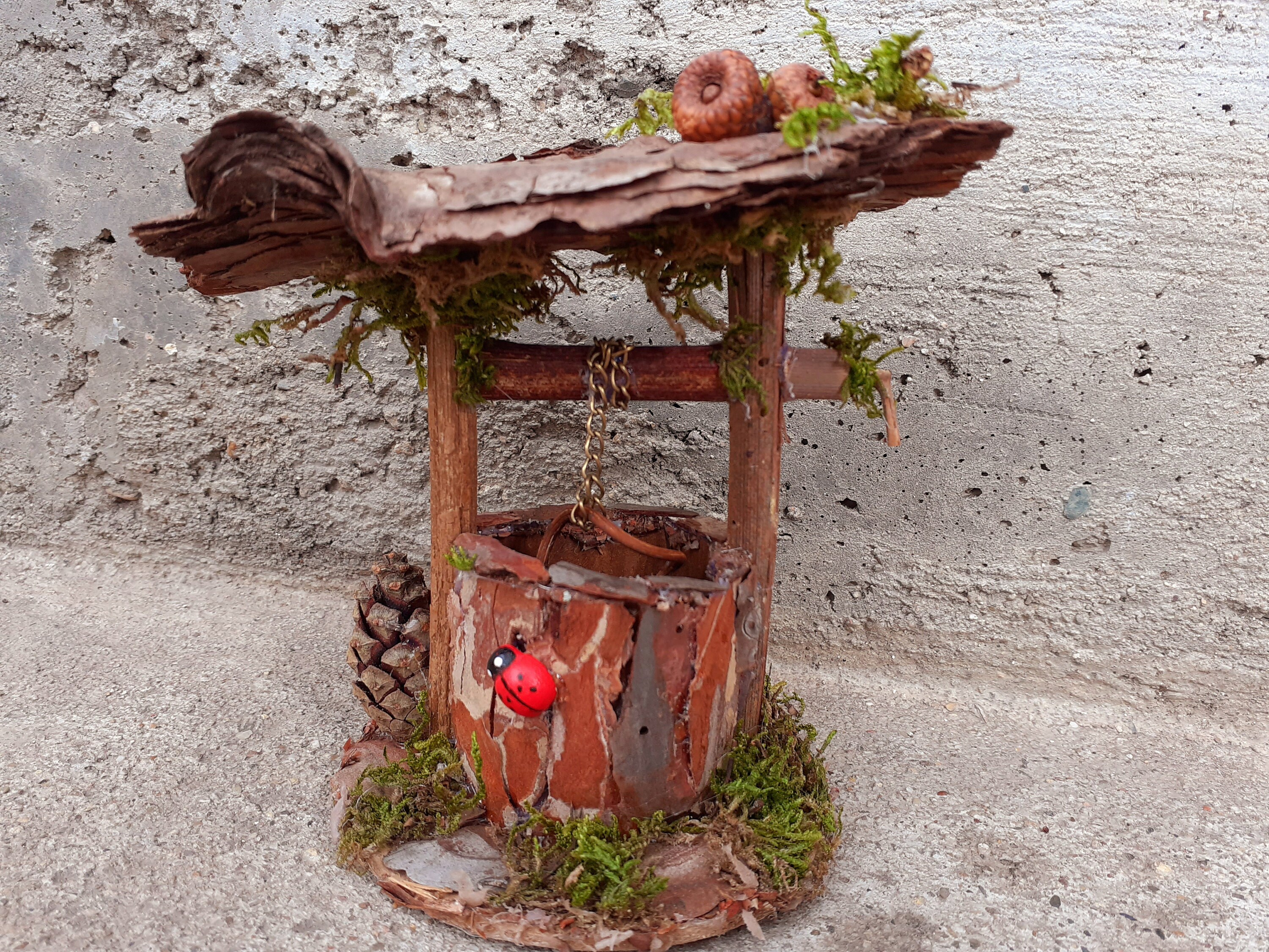 Wishing Well Fairy Garden Well Miniature Well Mini Garden | Etsy