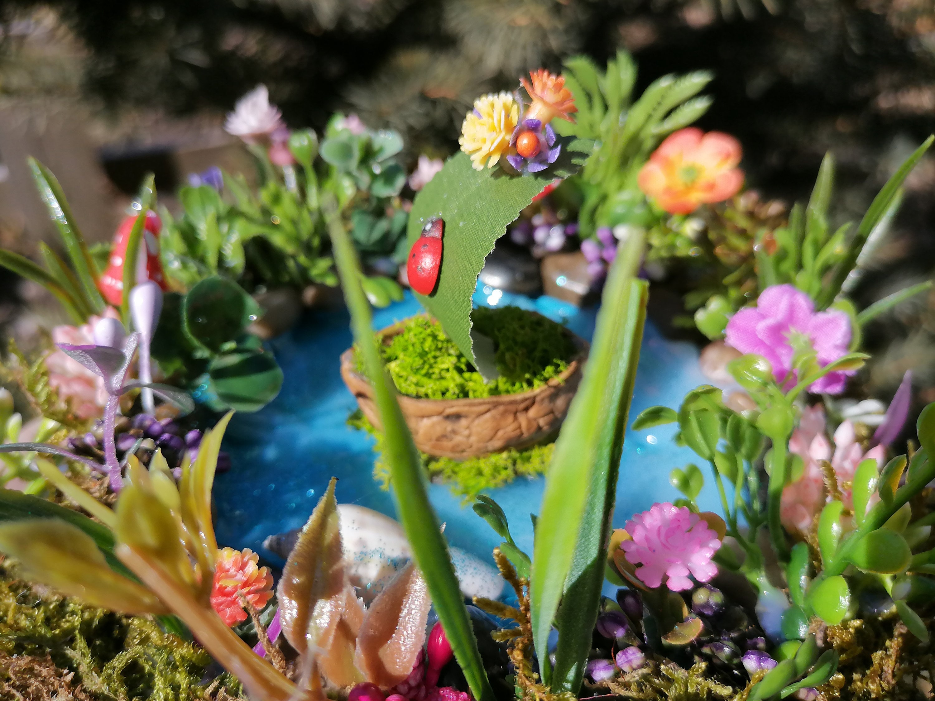 Tiny Walnut Boat Fairy Garden Boat Miniature Boat Miniature - Etsy