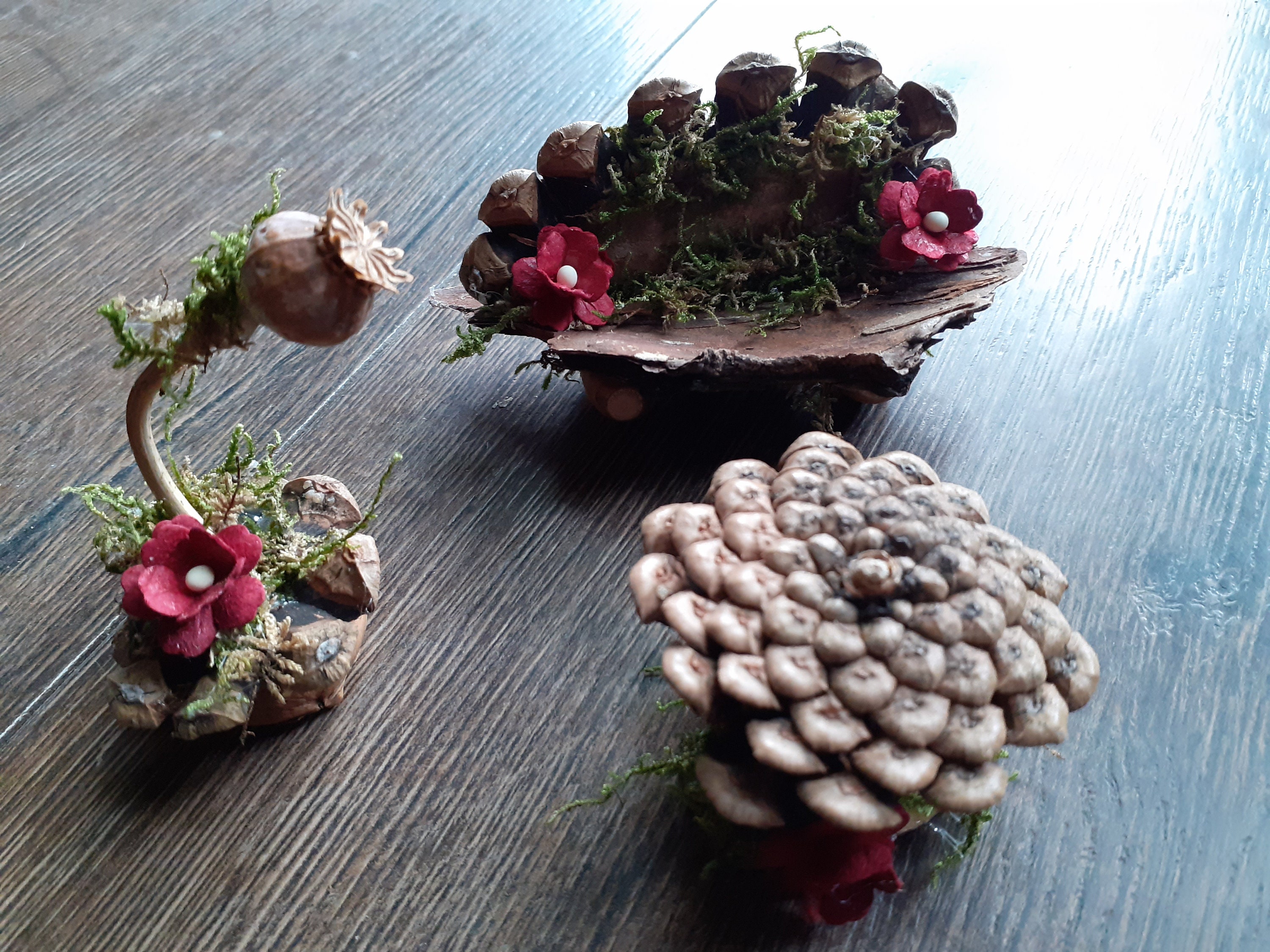 Fairy Kitchen Set Fairy garden furniture Fairy table Fairy | Etsy