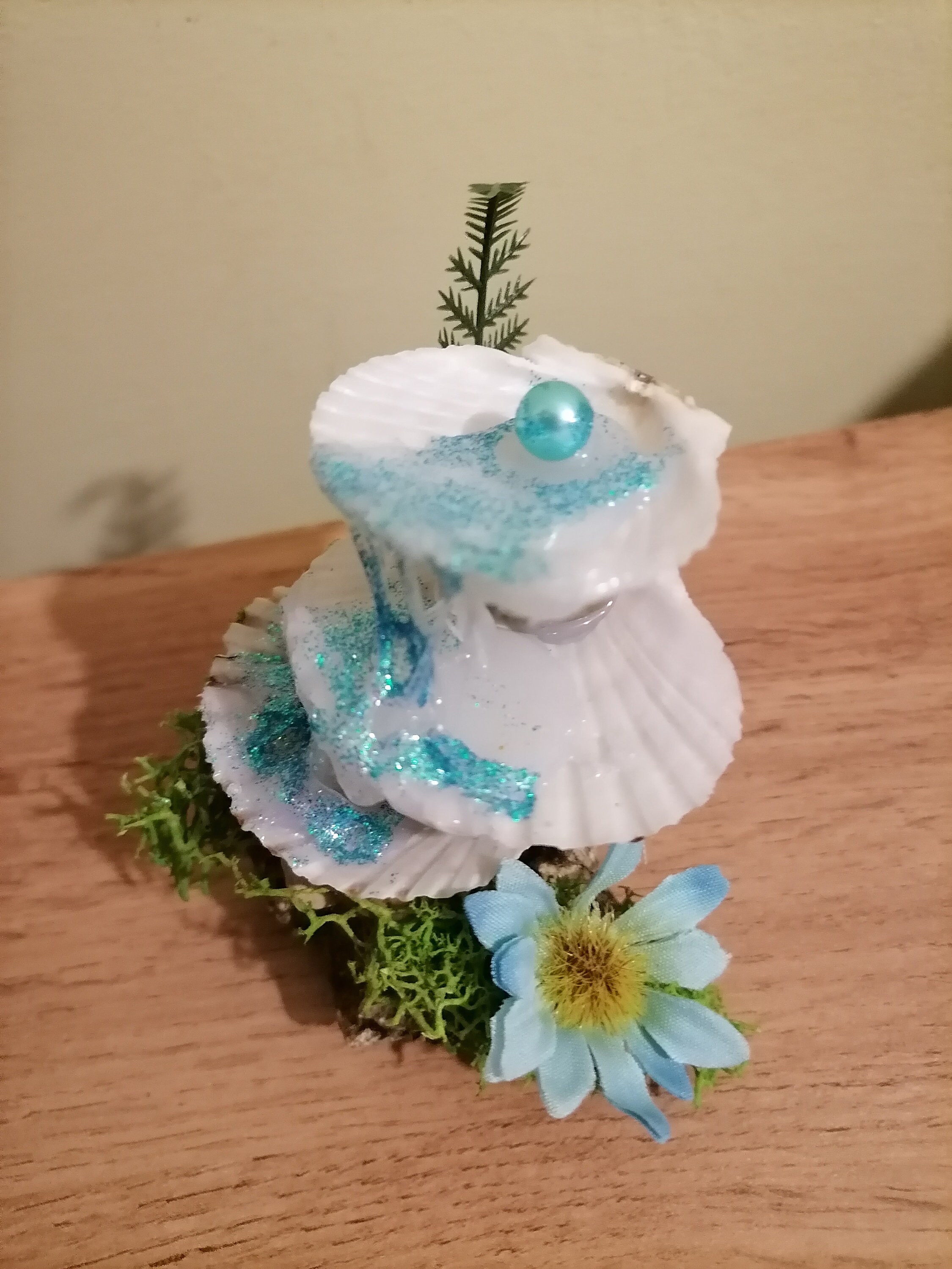 Shell fountain Fairy fountain Garden Fountain Miniature | Etsy