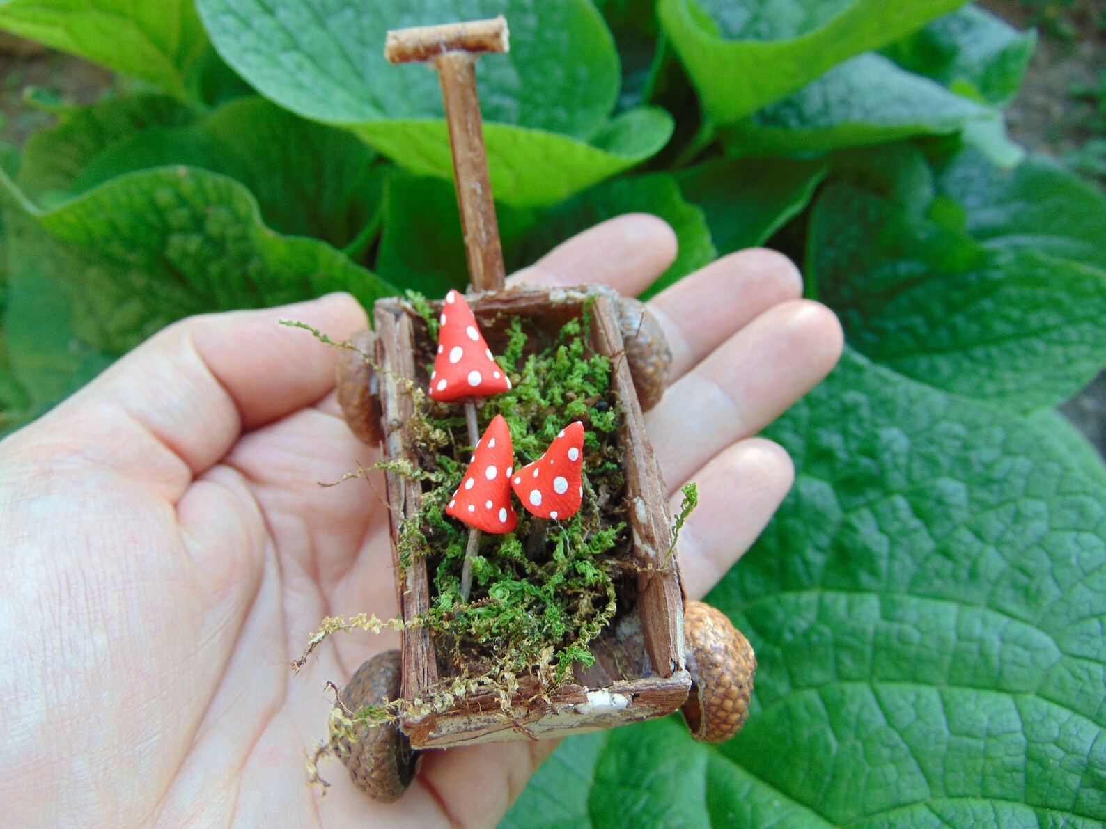 Fairy Garden Wagon Miniature Wagon Fairy Garden Accessories - Etsy