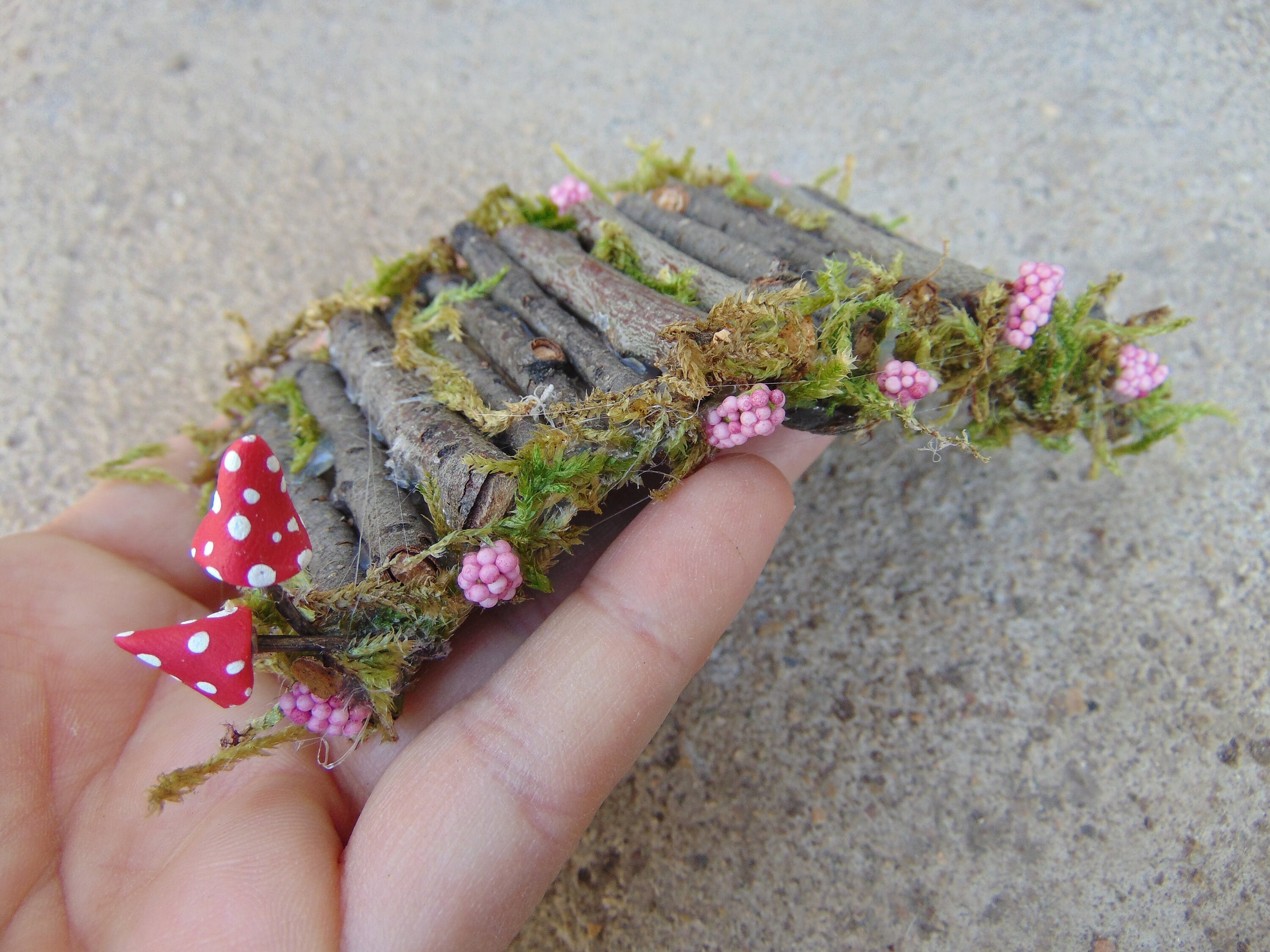Miniature Bridge Fairy Bridge Fairy Furniture Fairy - Etsy Canada