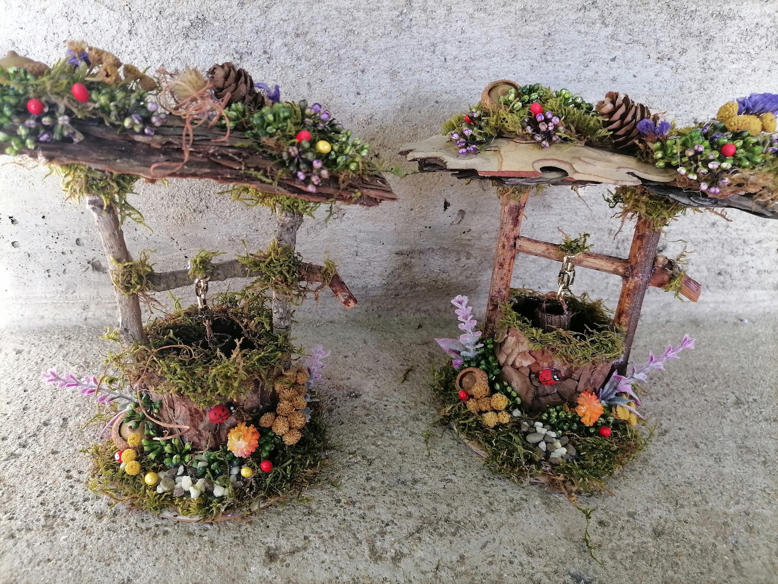 Wishing Well Fairy Garden Well Miniature Well Mini Garden - Etsy Canada