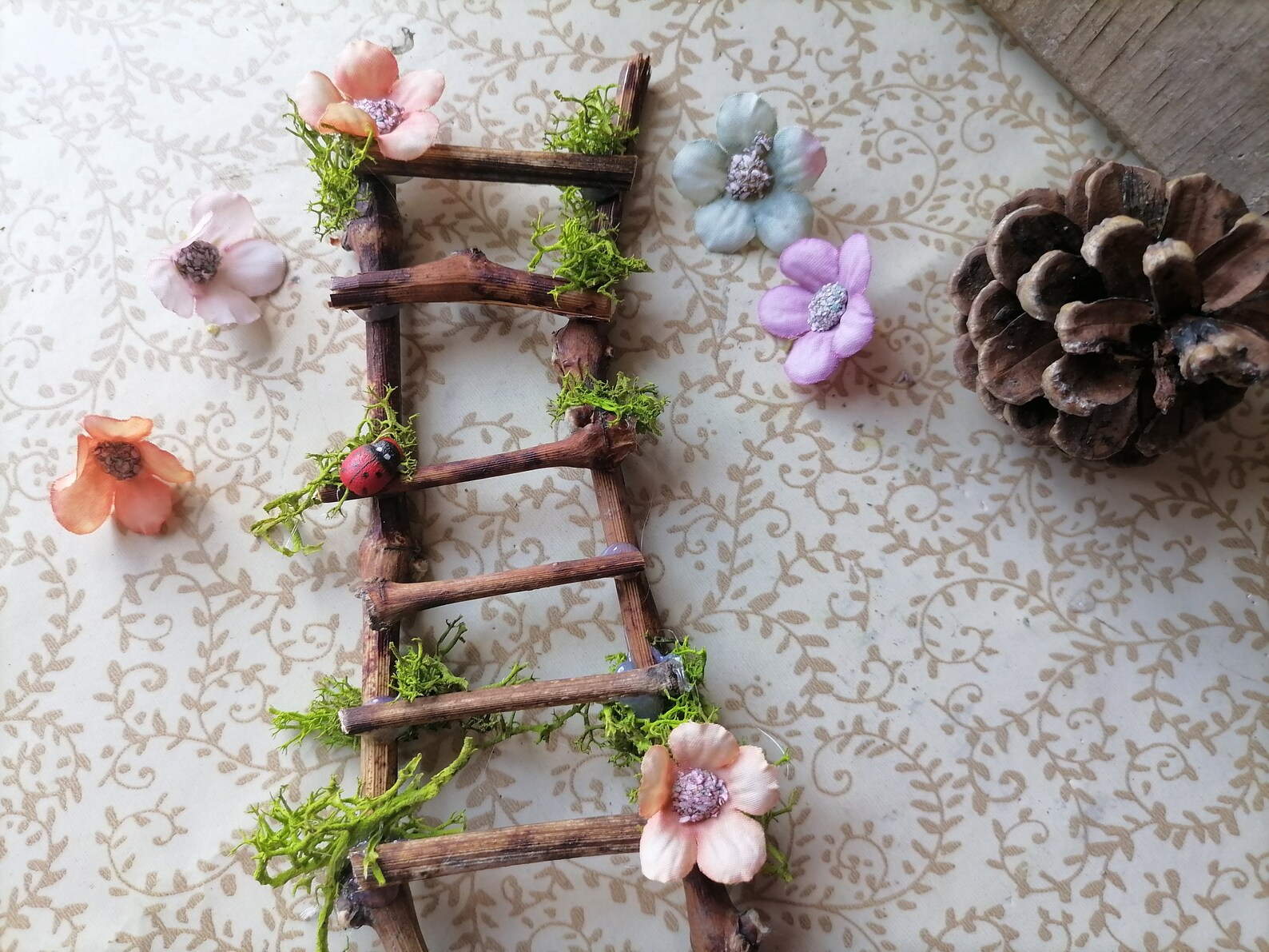 Miniature Ladder Fairy Ladder Fairy Furniture Twig Ladder - Etsy