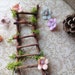 Miniature Ladder, Fairy Ladder, Fairy Furniture, Twig Ladder, Fairy ...