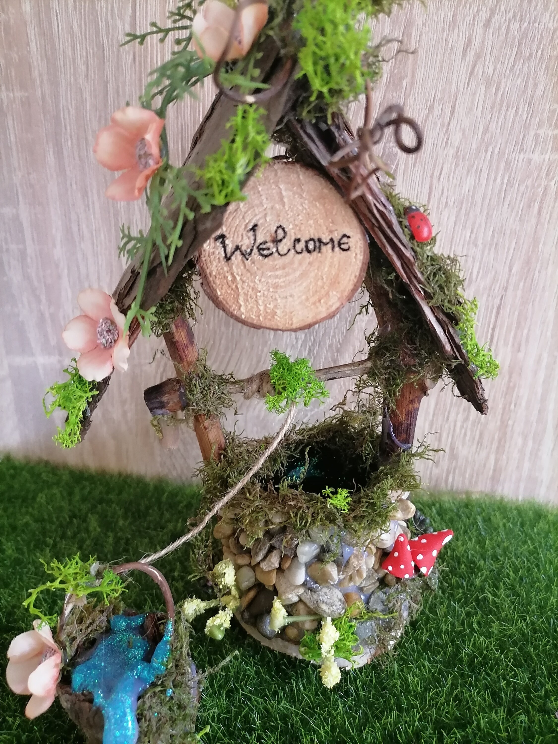 Wishing Well Fairy Garden Well Miniature Well Mini Garden - Etsy